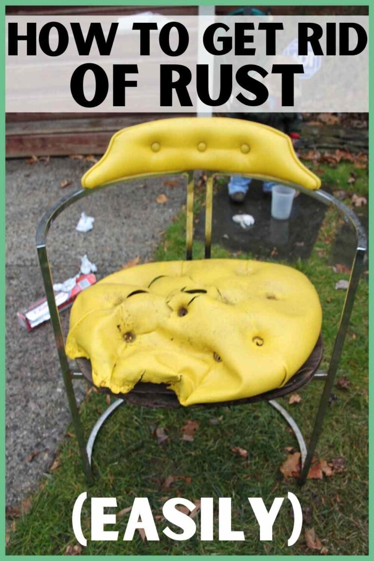 The Simple Secret To Remove Rust Quickly & Easily - The Heathered Nest