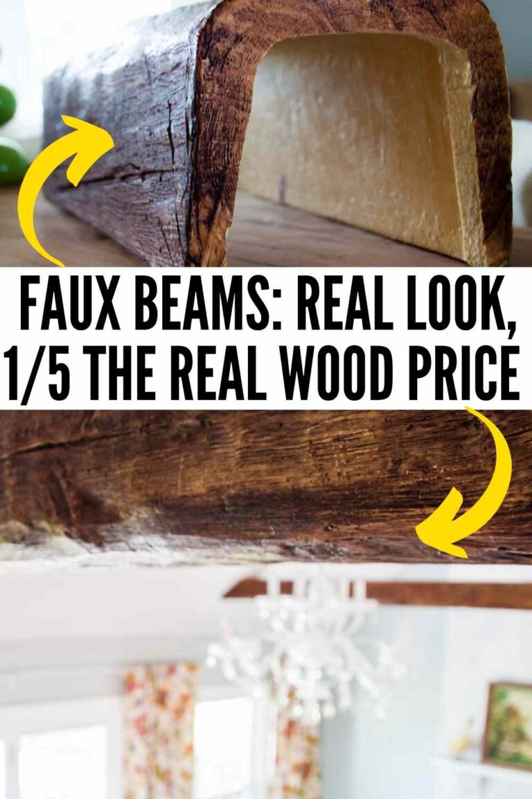 How To Install Faux Beams: Get The High End Look For Less!
