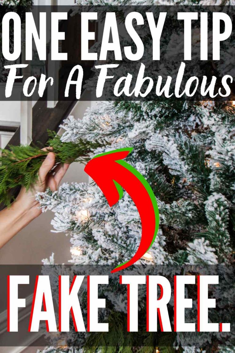 “Spruce” Up Your Sparse Christmas Tree with Tree Branches