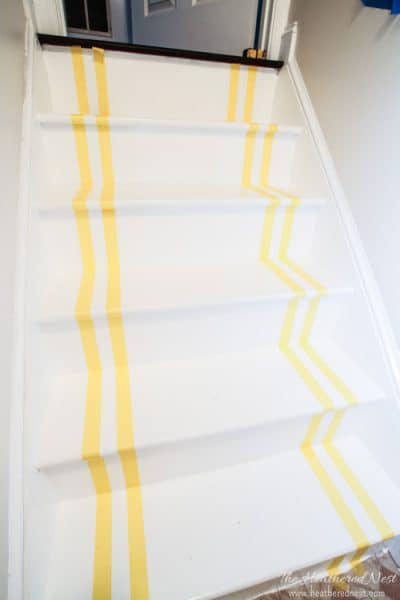 Staircase Remodel Project: How to Paint Stairs - The Heathered Nest