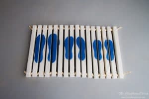 DIY Front Doot Mat Tutorial - The Heathered Nest