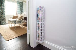 15 BEST Wrapping Paper Storage Ideas