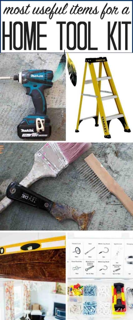 The basics for a useful home tool kit - The Heathered Nest