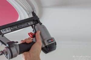 How to Install Round Ceiling Molding, or Ceiling Rings - The Heathered Nest