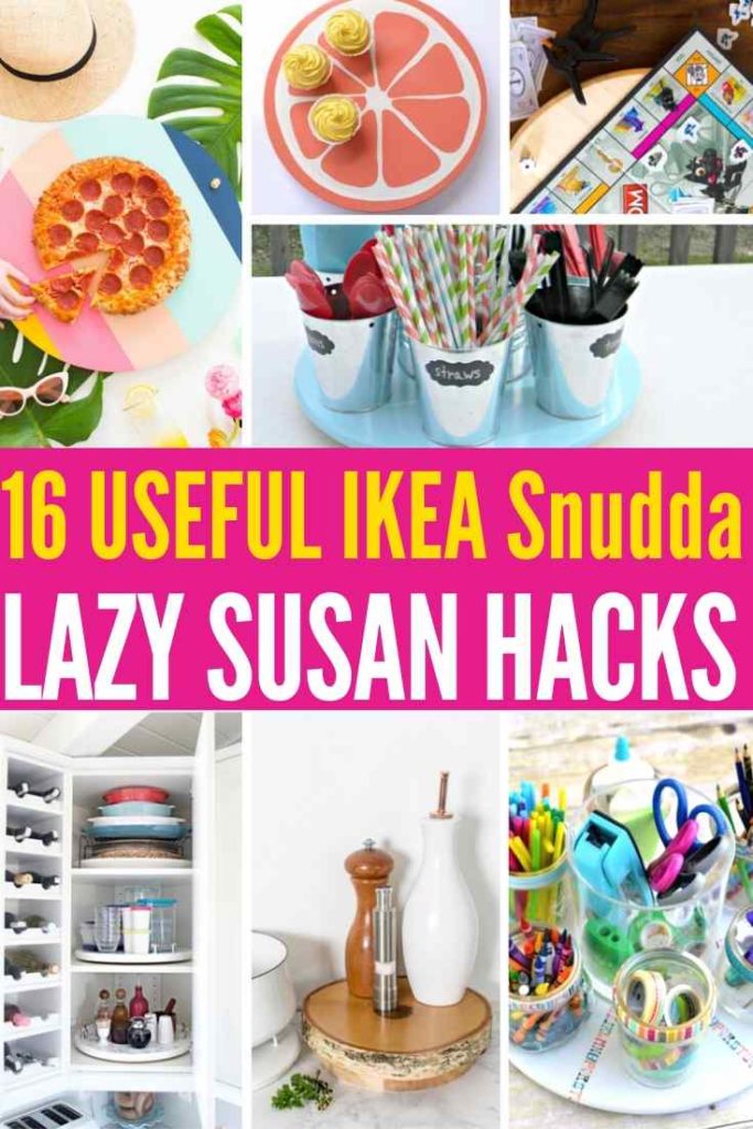 10+ Brilliant Lazy Susan Turntable Hacks - The Heathered Nest