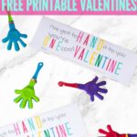 Sticky Hands Printable Valentines [Free PDF Download]