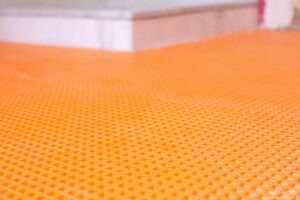 Why we chose Schluter Ditra XL Tile Underlayment - The Heathered Nest