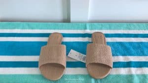 CUTEST Summer Sandals with a Dollar Tree Find - The Heathered Nest