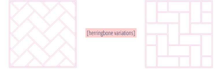 Subway Tile Patterns - A Guide. - The Heathered Nest