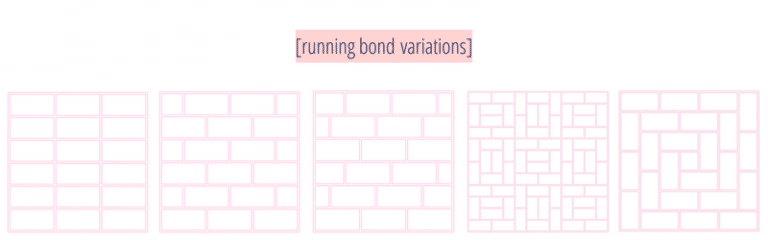 Subway Tile Patterns - A Guide. - The Heathered Nest