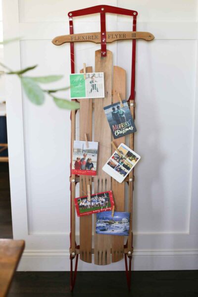 51 Best Christmas Card Display Ideas - The Heathered Nest