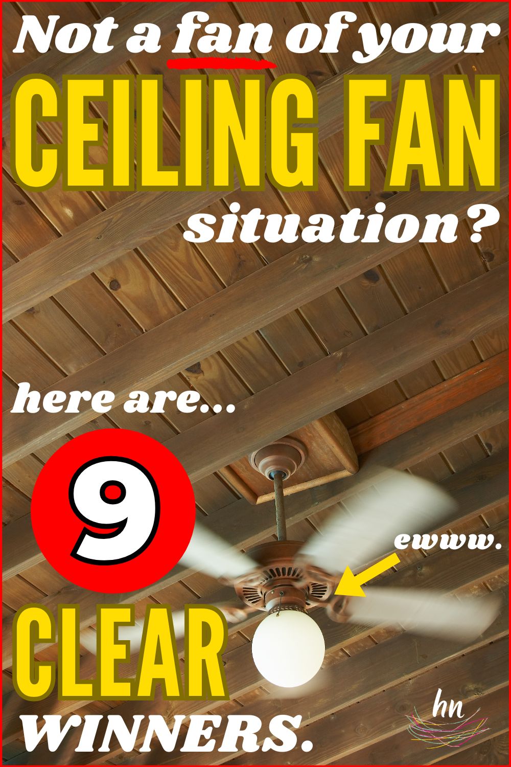 BEST Clear Ceiling Fans (for 2025) - The Heathered Nest
