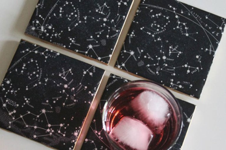 47 CLEVER DIY Coasters Projects - The Heathered Nest