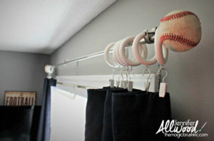 DIY Curtain Rods - The Heathered Nest