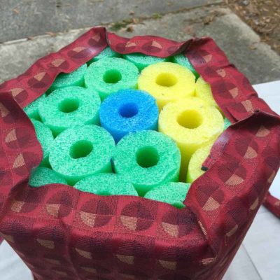 50 DIY Ottoman And Pouf Projects - The Heathered Nest