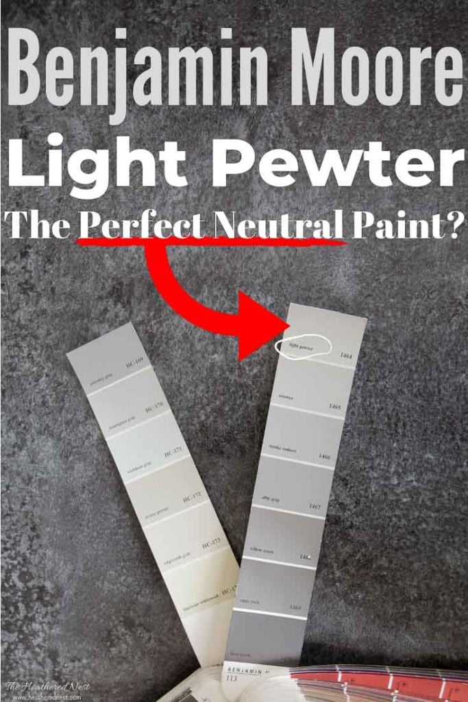 Benjamin Moore Light Pewter Paint Study + See it in 20 Real Homes