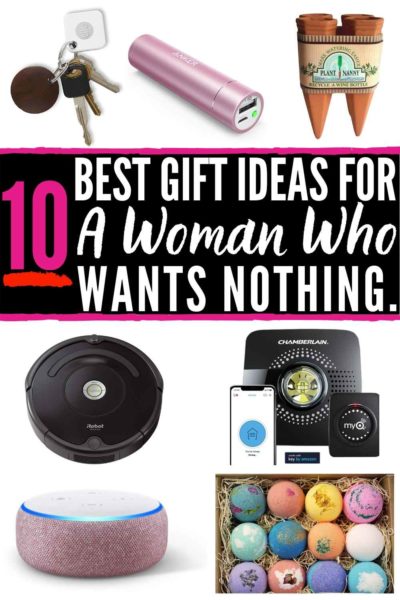 10 BEST Unique & Useful Gifts For The Woman Who Wants Nothing