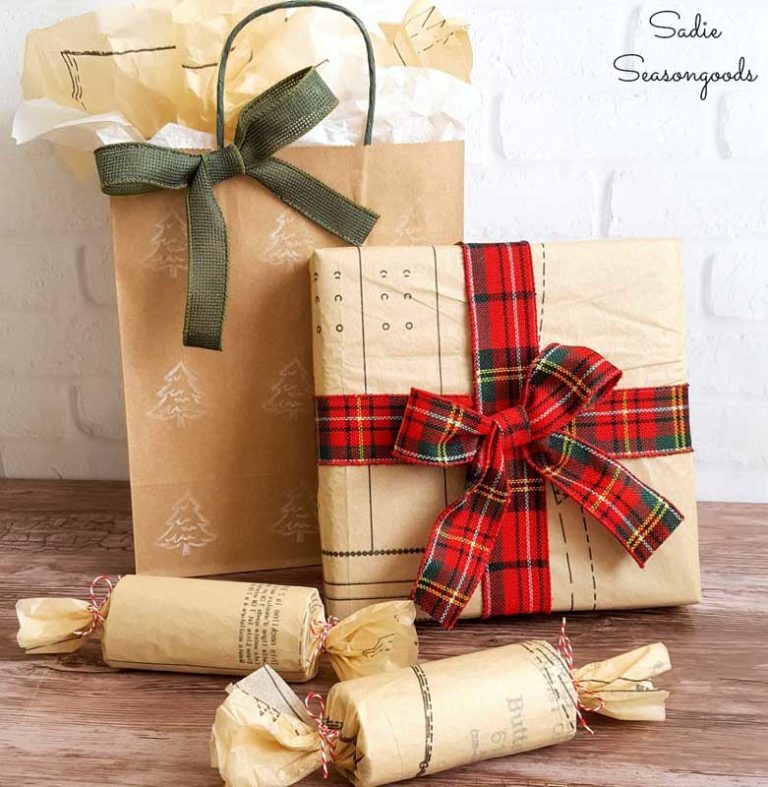 27 Eco-Friendly Reusable Wrapping Paper Ideas - The Heathered Nest