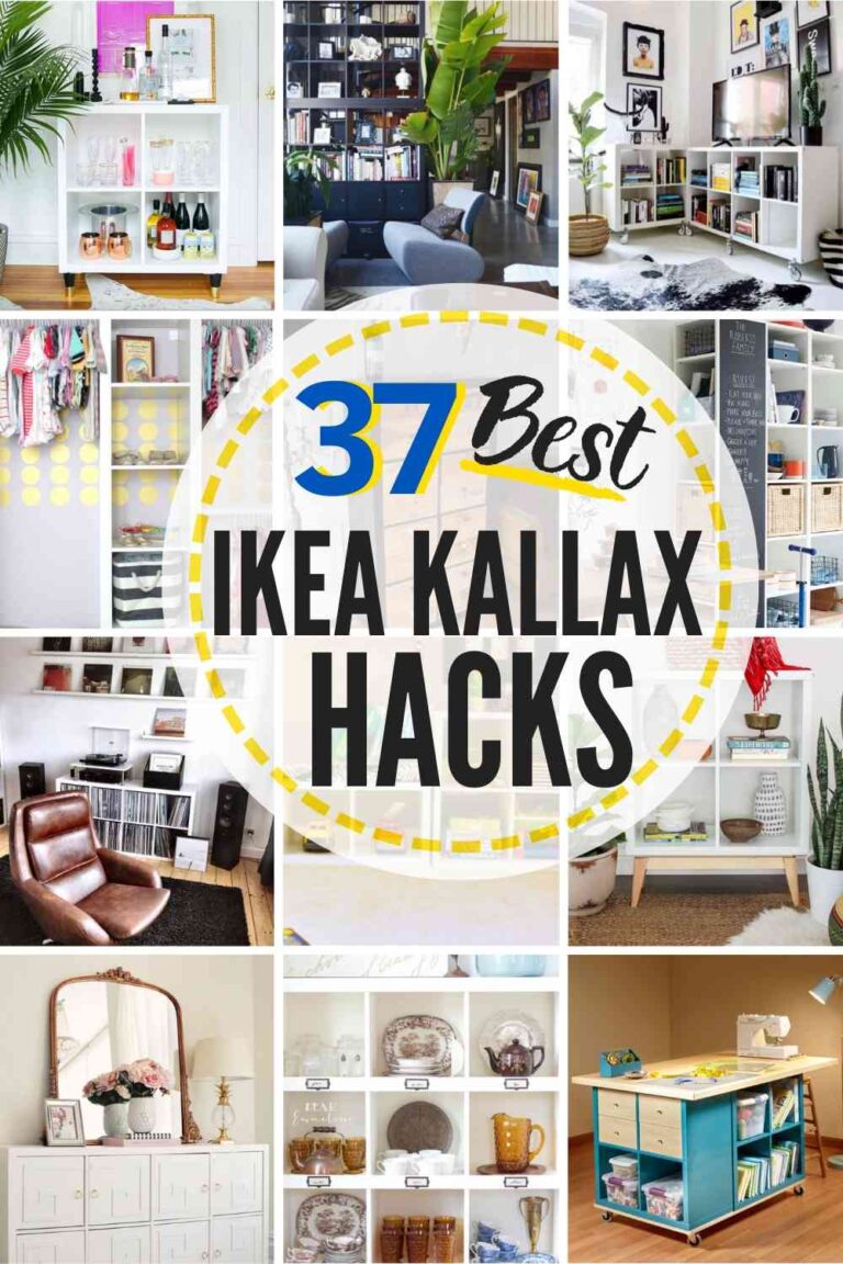 37 Ikea Kallax Hack Ideas That Will Blow Your Mind - The Heathered Nest