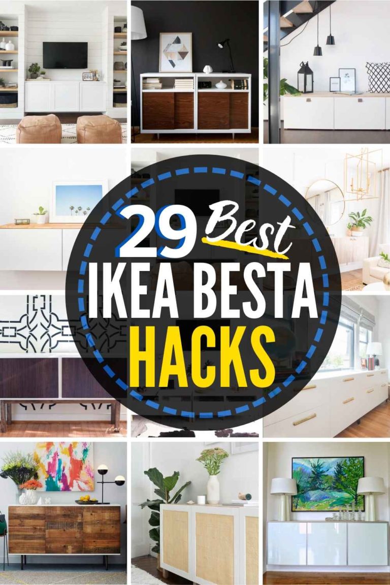 29 BEAUTIFUL IKEA Besta Hacks that are the Best Around!