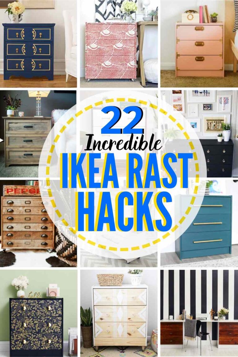 22 Eye-Catching Ikea Rast Hack Ideas For You to Try - The Heathered Nest