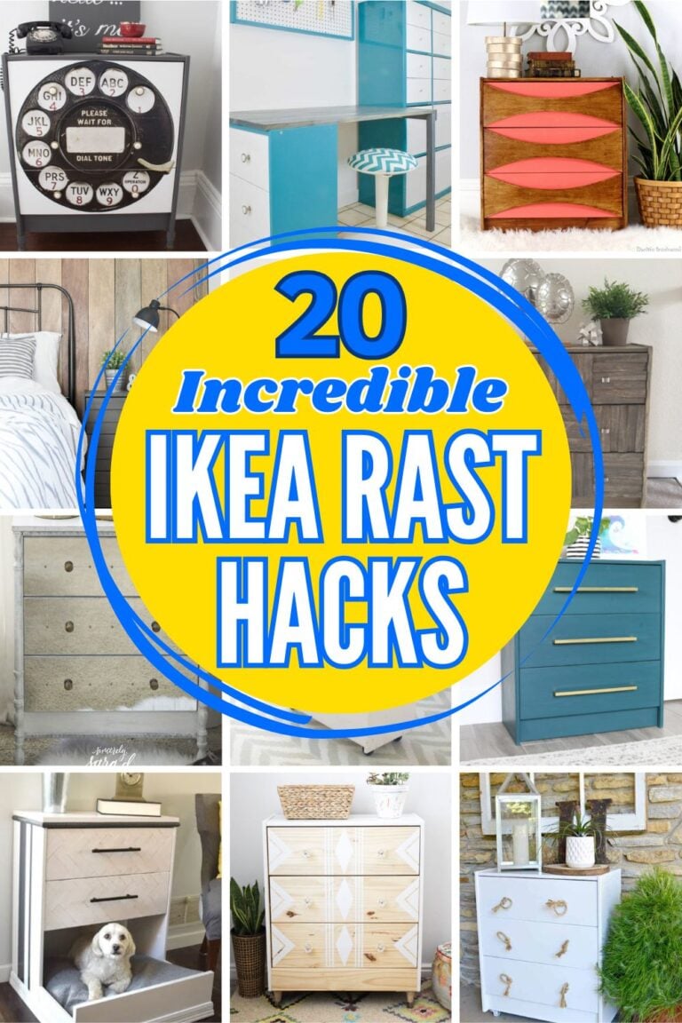 20 Eye-Catching Ikea Rast Hack Ideas For You to Try - The Heathered Nest