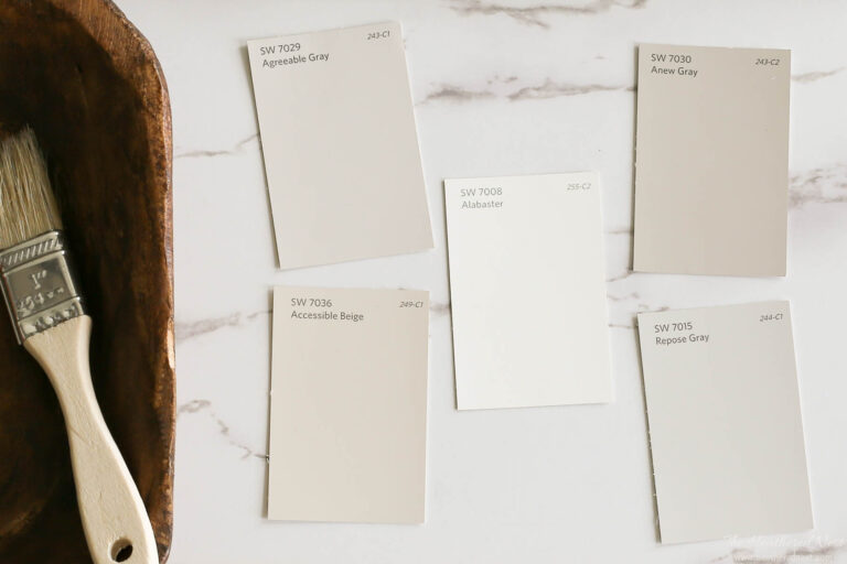 Sherwin Williams Alabaster SW 7008: ULTIMATE Review + Pics!