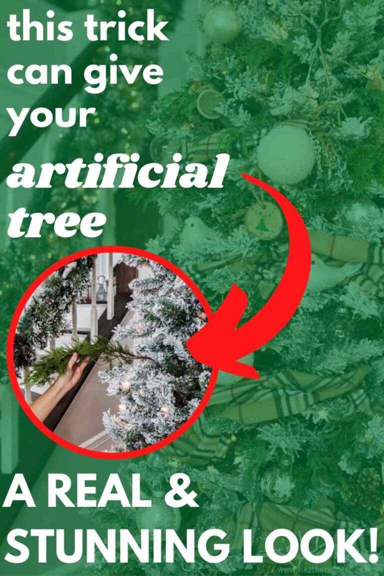 “Spruce” Up Your Sparse Christmas Tree with Tree Branches
