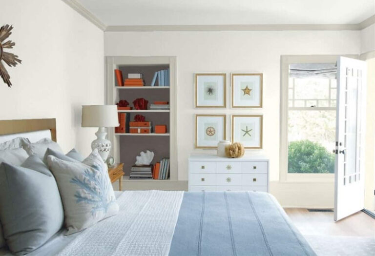 Benjamin Moore Silver Satin + 23 Real Life Homes That Use It