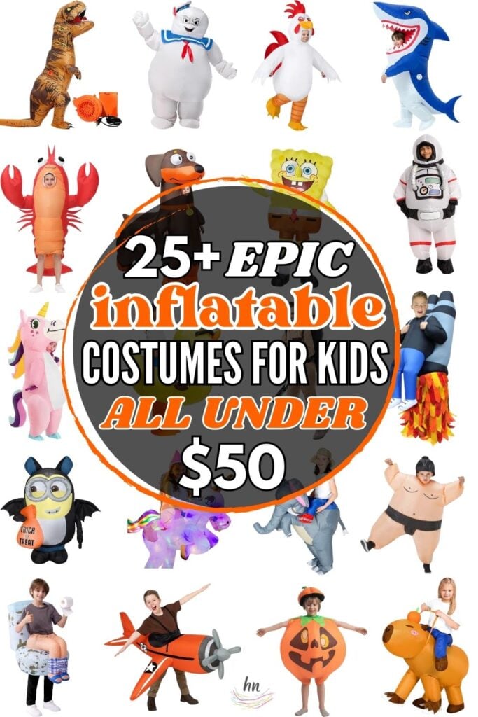 25+ Epic Kids Inflatable Costumes For 2025: All Under $50