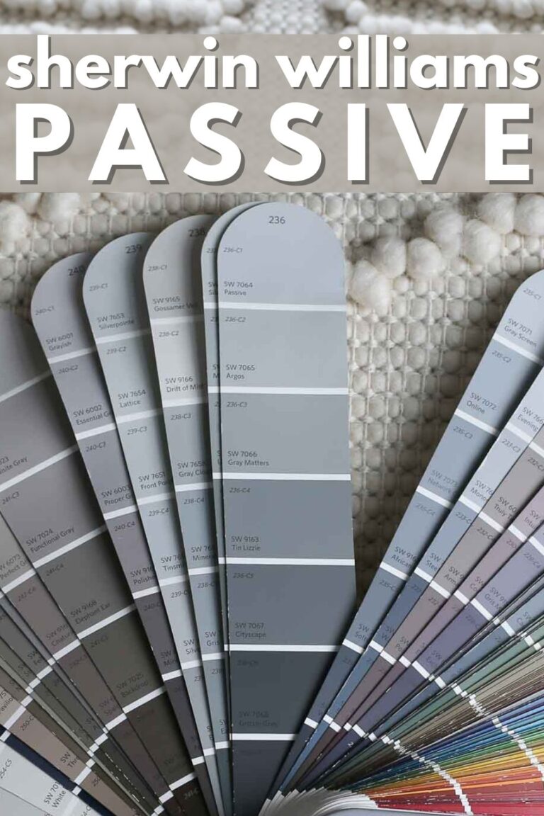 Sherwin Williams Passive SW 7064: ULTIMATE Review + Pictures!