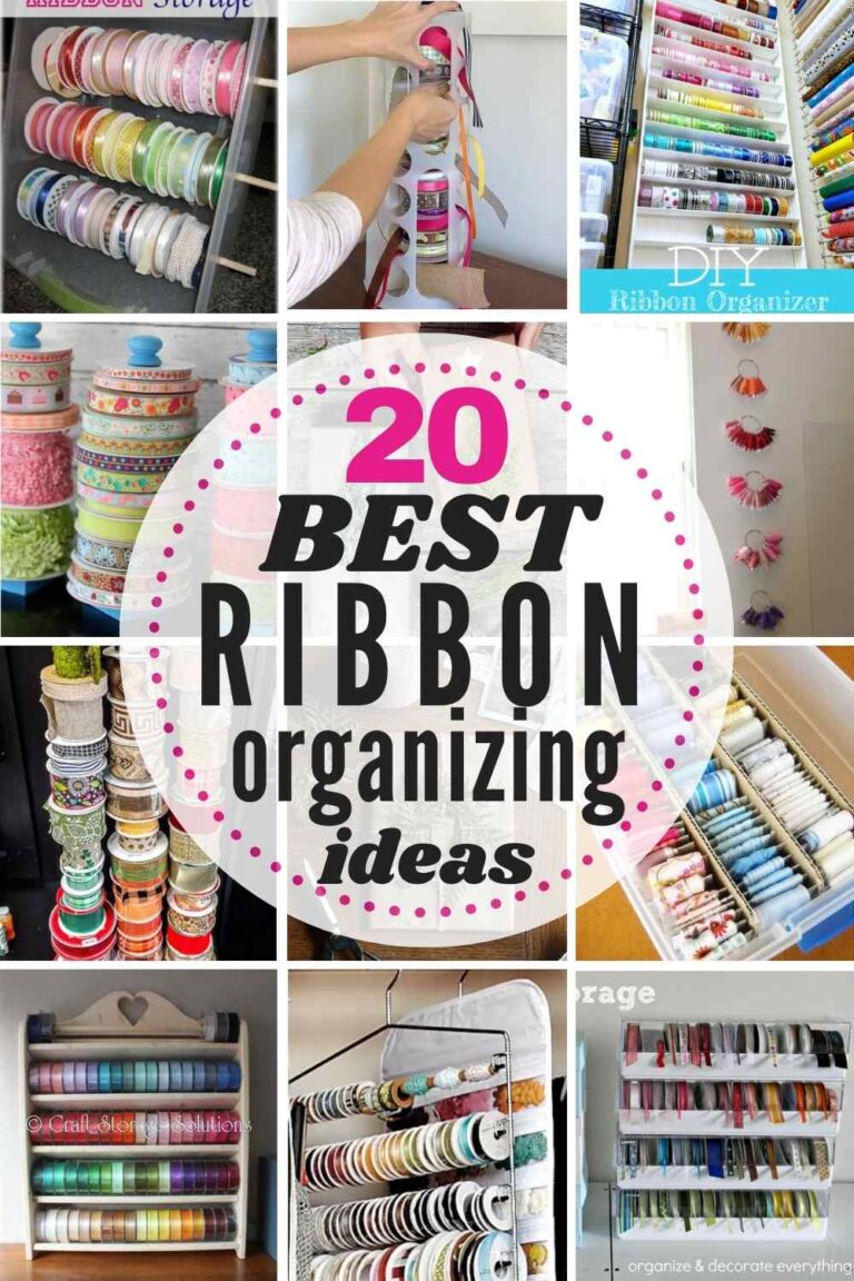 20 Clever Ribbon Storage Ideas You Need - The Heathered Nest