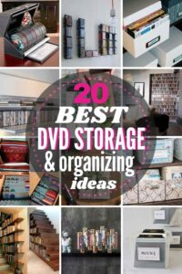 20 DVD Storage Ideas to Keep Your Home Movie Collection Organized