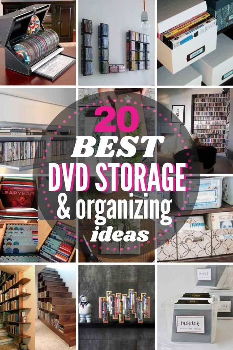20 DVD Storage Ideas to Keep Your Home Movie Collection Organized