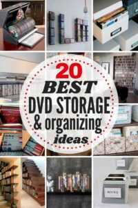 20 DVD Storage Ideas to Keep Your Home Movie Collection Organized