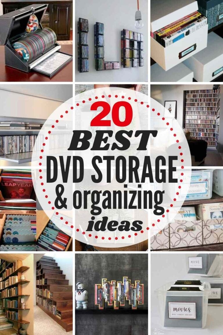 20 DVD Storage Ideas to Keep Your Home Movie Collection Organized