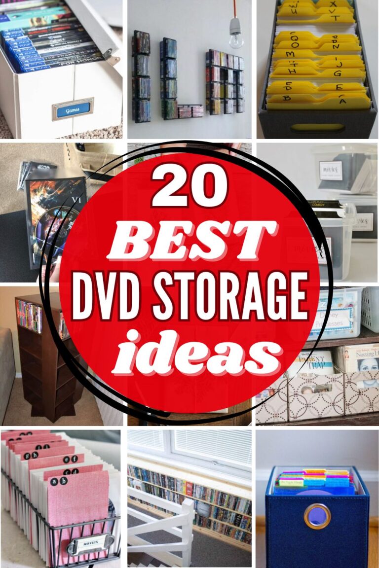 20 DVD Storage Ideas to Keep Your Home Movie Collection Organized