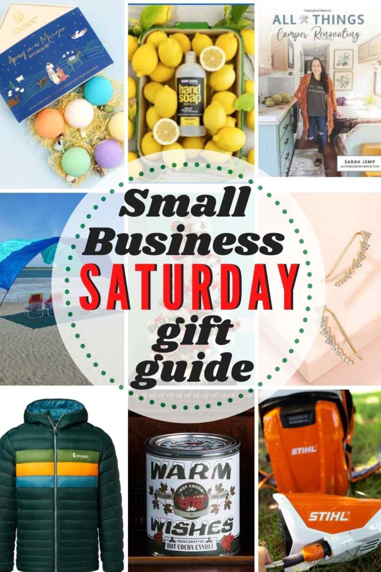 Holiday Shopping with Purpose - Small Business Saturday Gift Guide