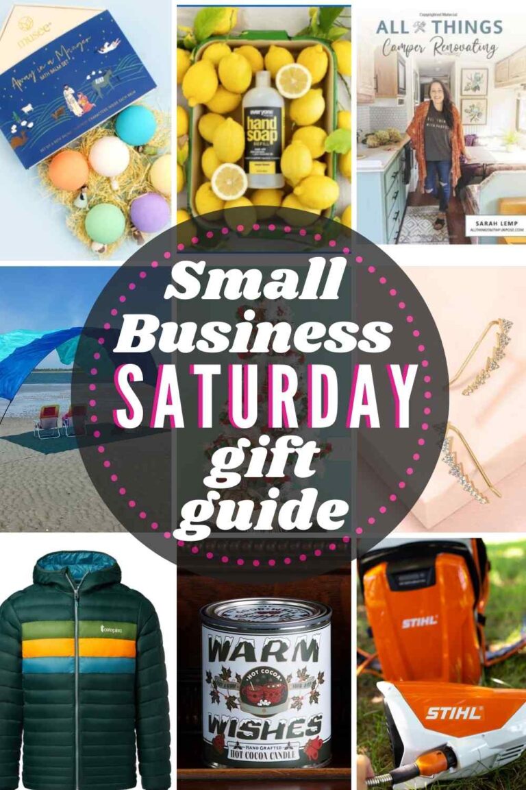 Holiday Shopping with Purpose - Small Business Saturday Gift Guide
