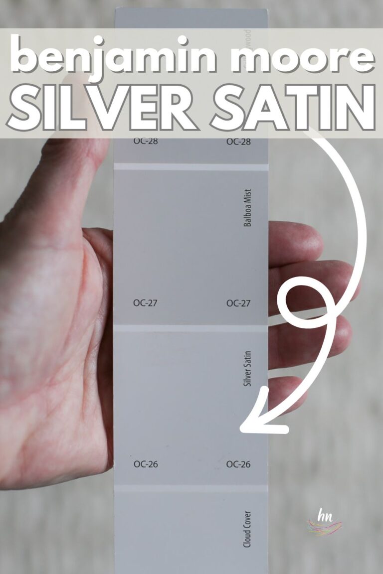 Benjamin Moore Silver Satin + 20 Real Life Homes That Use It