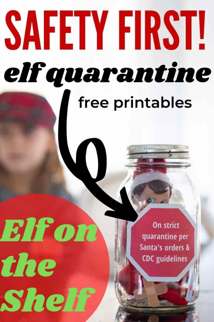 Elf Printables 2020 Style - AKA Safety Gear For Your North Pole Pal