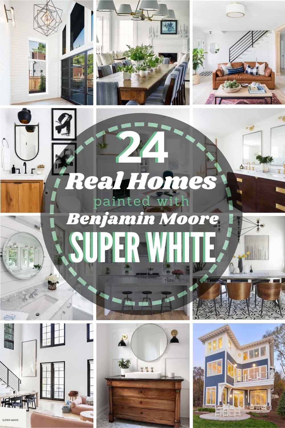 Benjamin Moore Super White PM-1 & OC-152: BEST Review + Pics