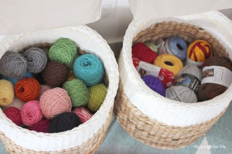 Yarn Storage: 20 Brilliant, Must-Try Ideas - The Heathered Nest