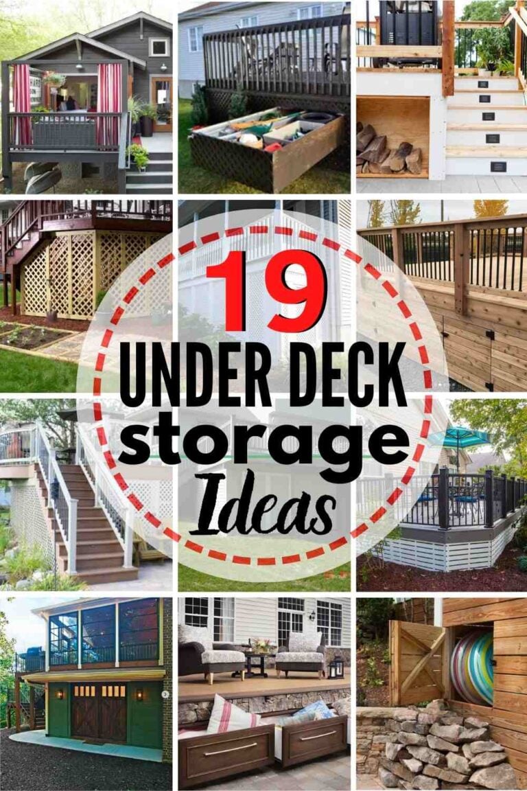 Under Deck Ideas - Brilliant Under Deck Storage You've GOT to See!