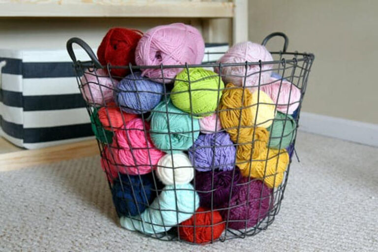 Yarn Storage: 20 Brilliant, Must-Try Ideas - The Heathered Nest