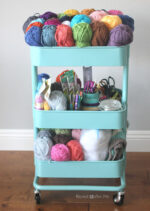Yarn Storage: 20 Brilliant, Must-Try Ideas - The Heathered Nest