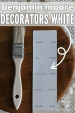 Benjamin Moore Decorator's White ULTIMATE Review + Pictures!