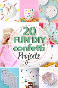 20 FUN & COLORFUL DIY Confetti Ideas! - The Heathered Nest