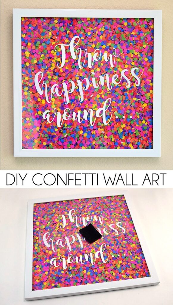 20 FUN & COLORFUL DIY Confetti Ideas! - The Heathered Nest