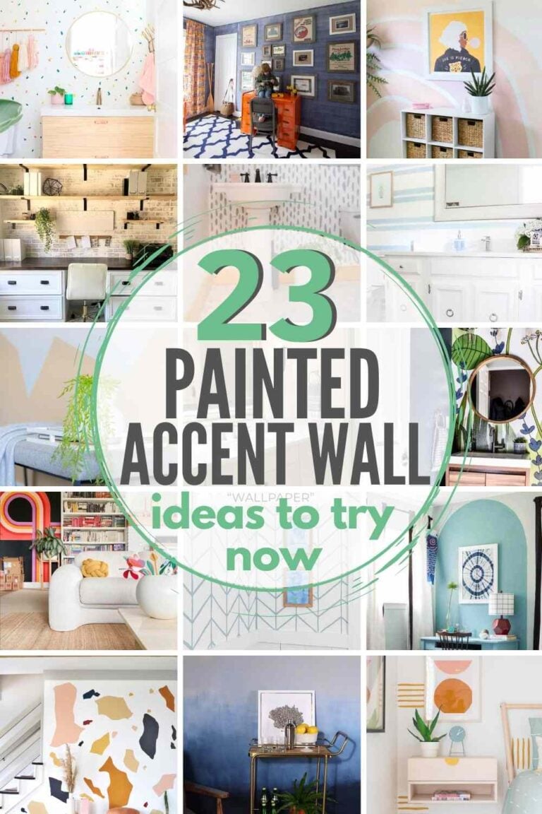 23 DIY Accent Wall Paint Ideas You Can Easily Recreate!